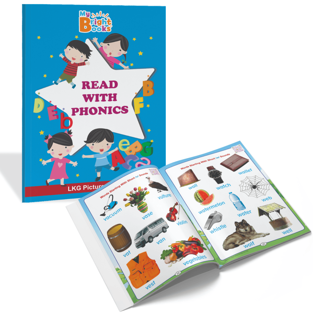 Preschool Books for LKG - Read with Phonics Picture Book. – Brilla: One ...