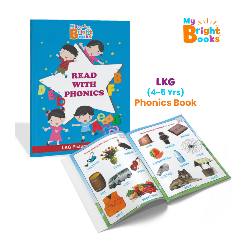 Preschool Books for LKG - Read with Phonics Picture Book. – Brilla: One ...