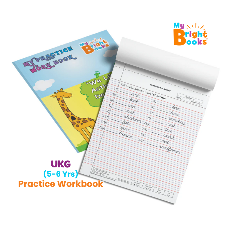Preschool Books for UKG Level (5 to 6 Years) - My Practice Workbook ...