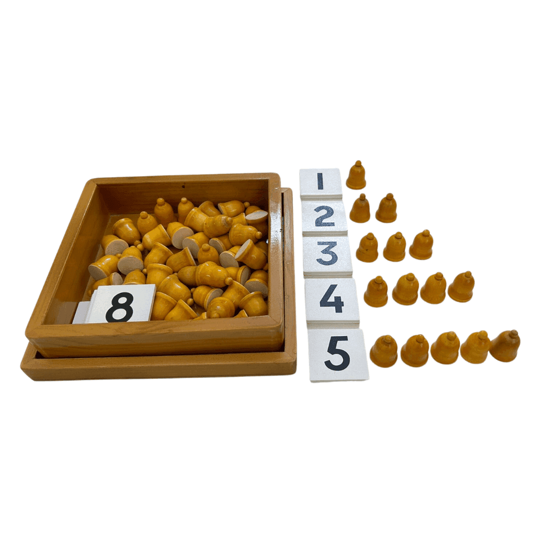 Montessori Materials - Cards and Counters for Kids 4+ – Brilla: One ...