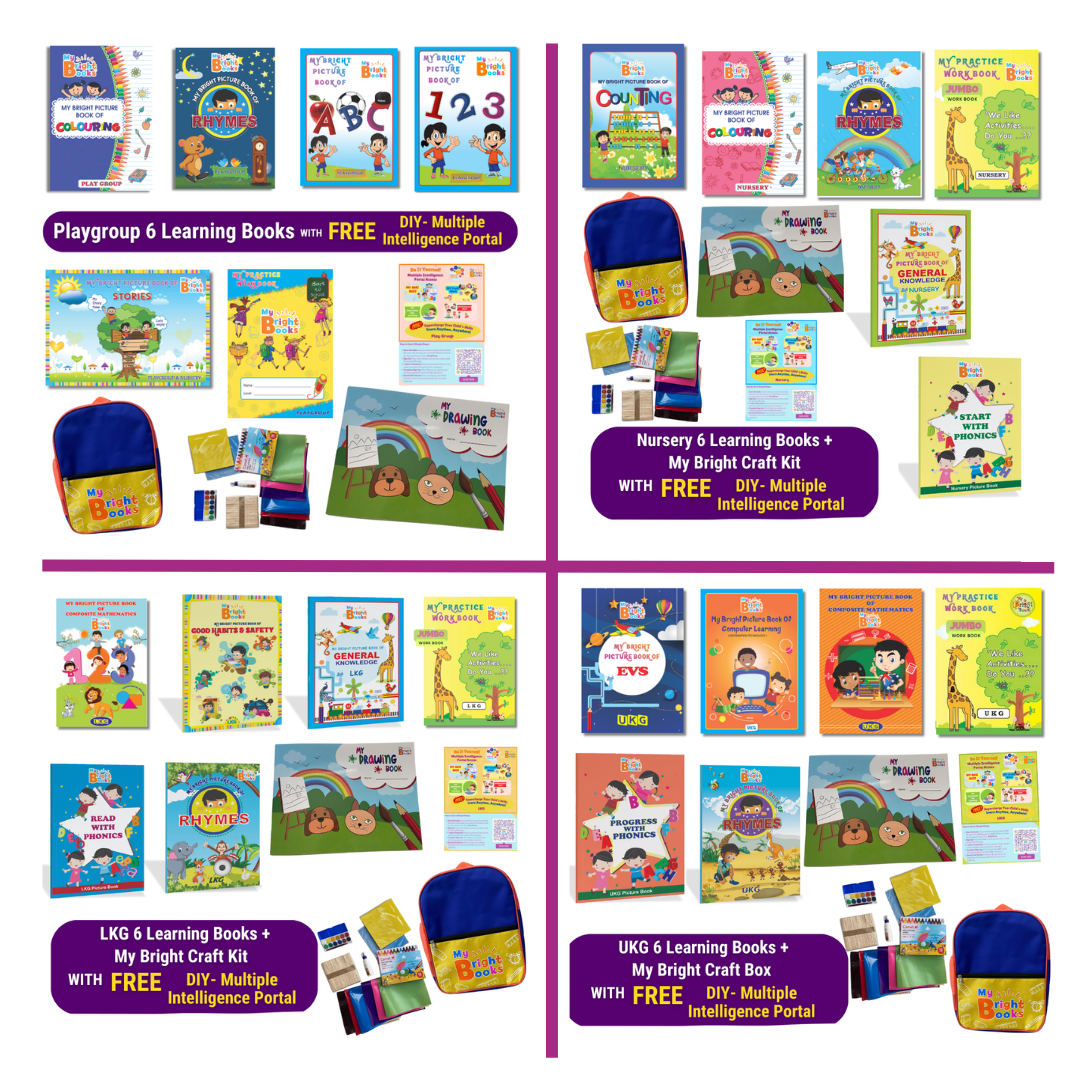 Preschool Books : All Levels Preschool Book Kits COMBO -Standard ...