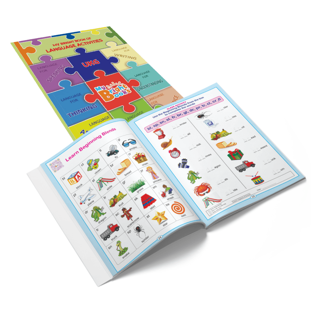 Preschool Books for UKG - My Bright Book of Language Activity. – Brilla ...